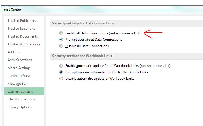 5 maneiras de corrigir Excel tabela externa não está no esperado ...